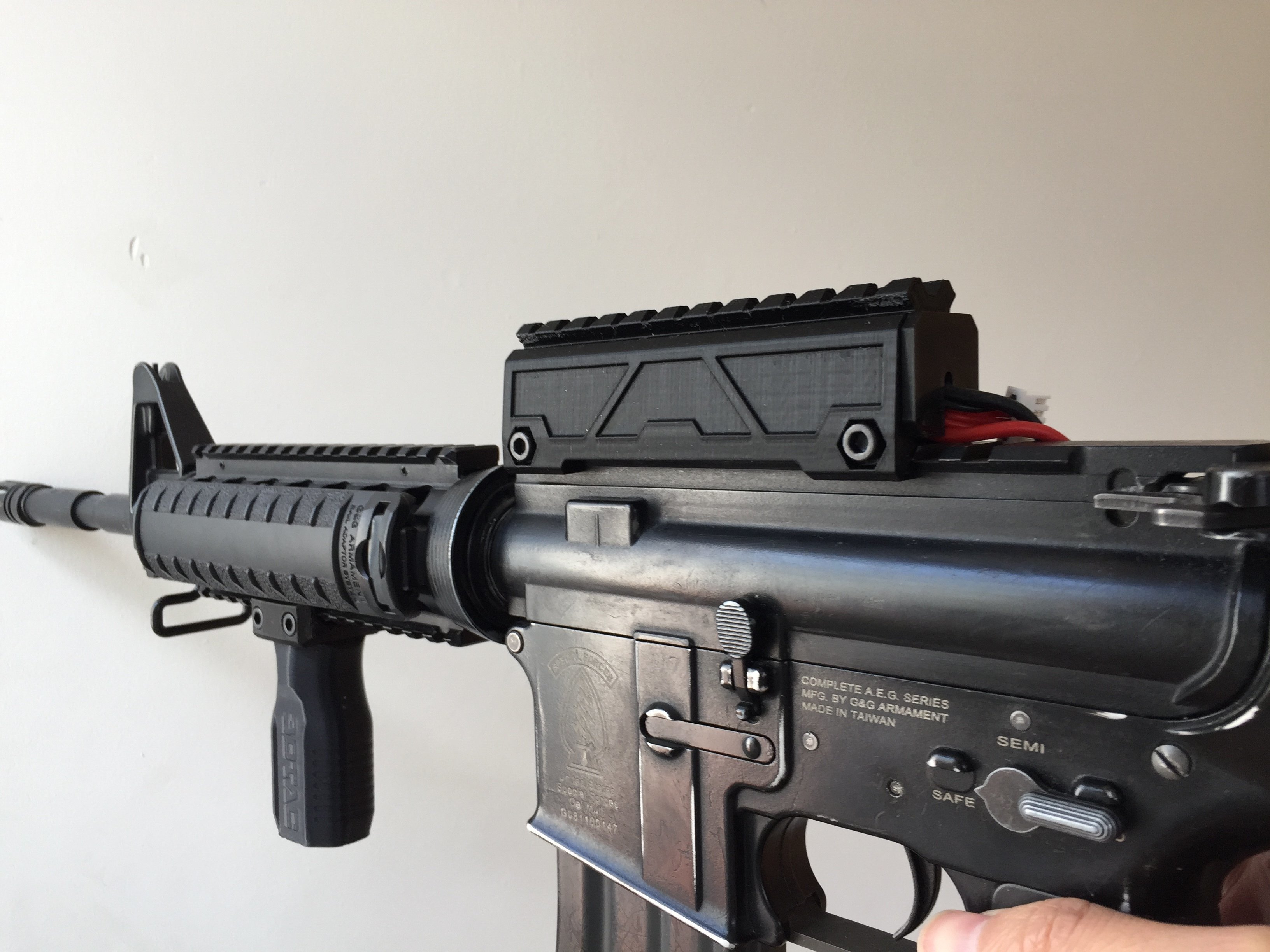 🔋 3DTAC / Battery Rail Riser・ STL File for ・Cults