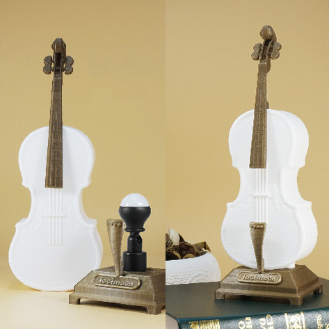 🔦 cello lamp・Free STL File for ・Cults