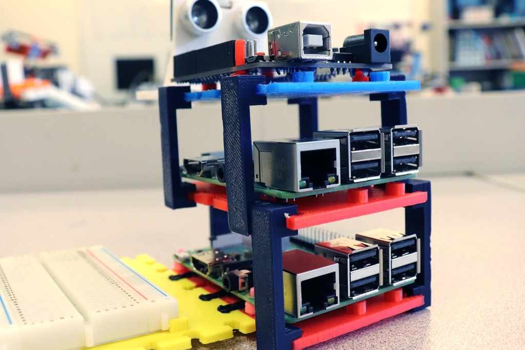 🍞 Stacking Clip for Raspberry Pi, Arduino, Breadboards, and More・Free ...