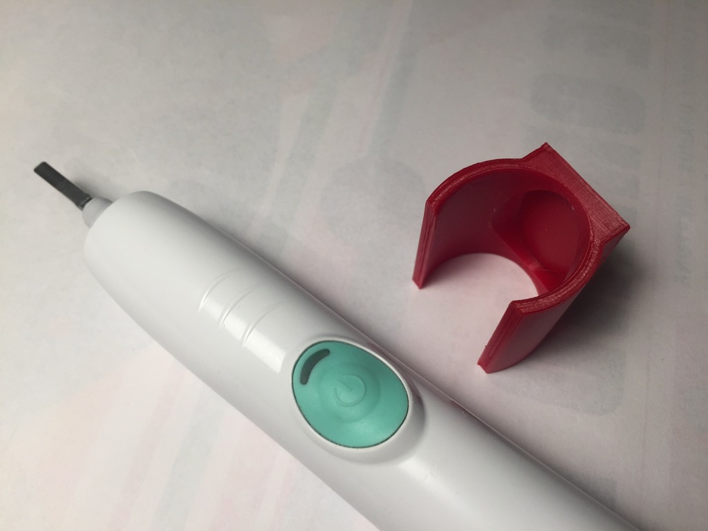 🦺 Travel Safety Clip for Philips Sonicare Toothbrush・Free 3D File for ...