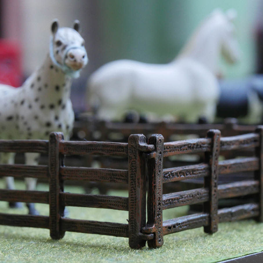 STL file Farm fence for toy animals 🚜 ・3D print object to download・Cults