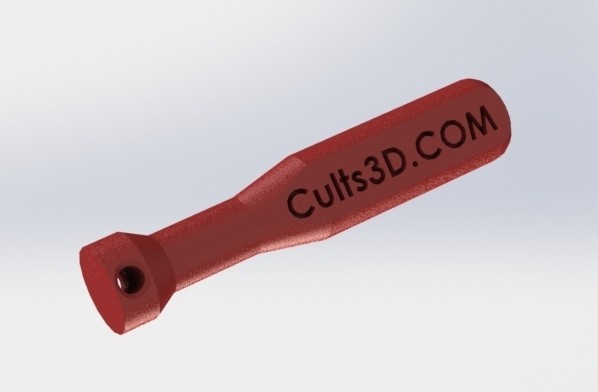 Free STL file Baseball bat key holder ⚾ ・3D printing template to ...