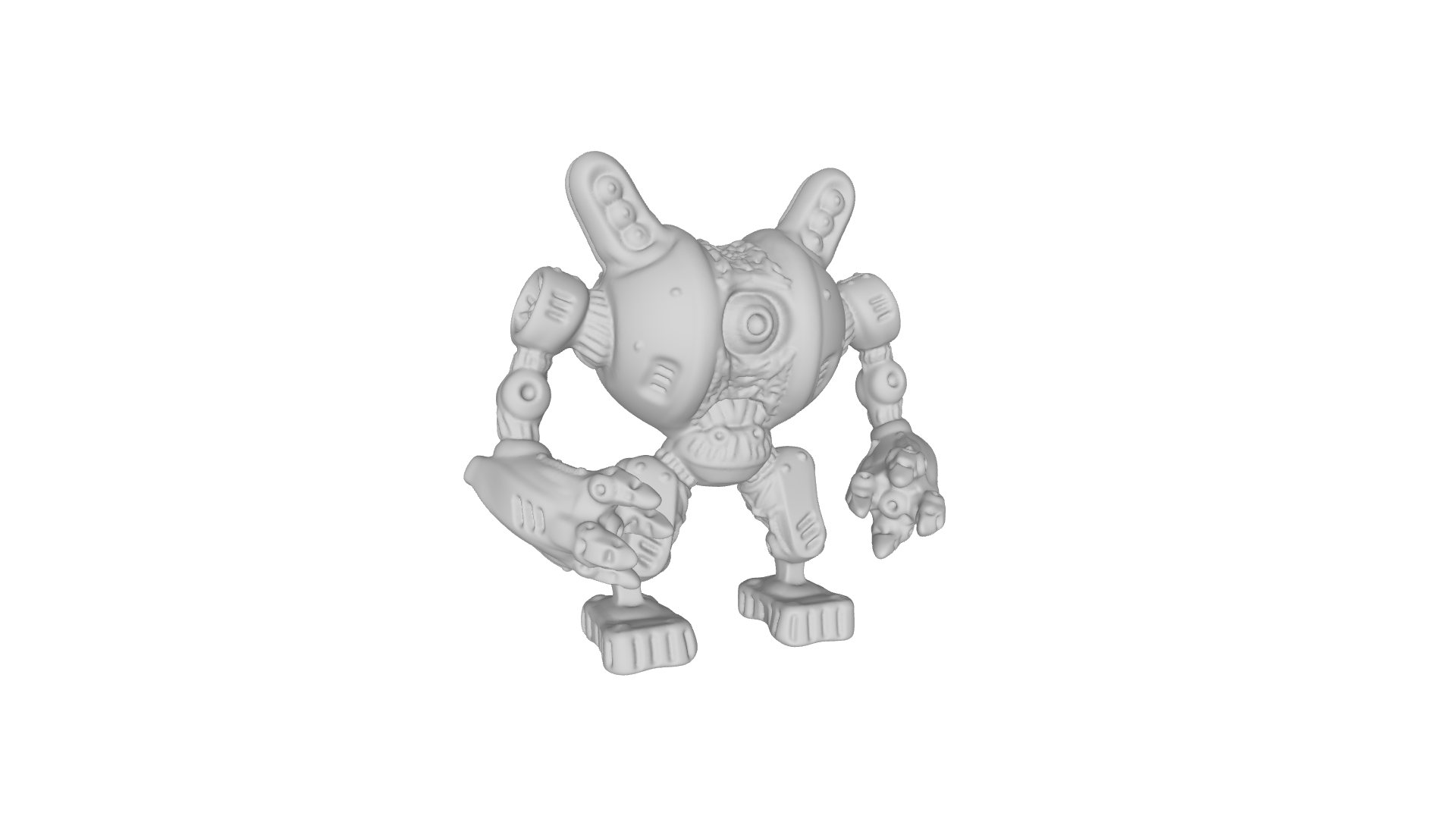 🤖 Center Bot・ OBJ File for ・Cults