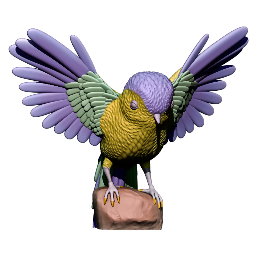 Fichier STL Oiseau 🎨・Modèle à télécharger et à imprimer en 3D・Cults