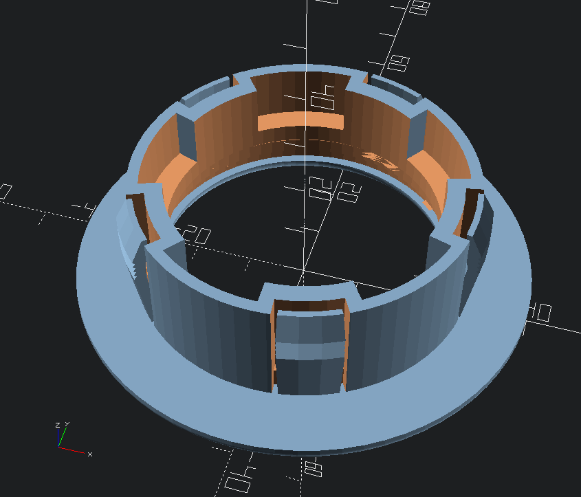 Free 3D file MR16 / GU5.3 LED spot lamp base holder 🔦 ・Design to ...