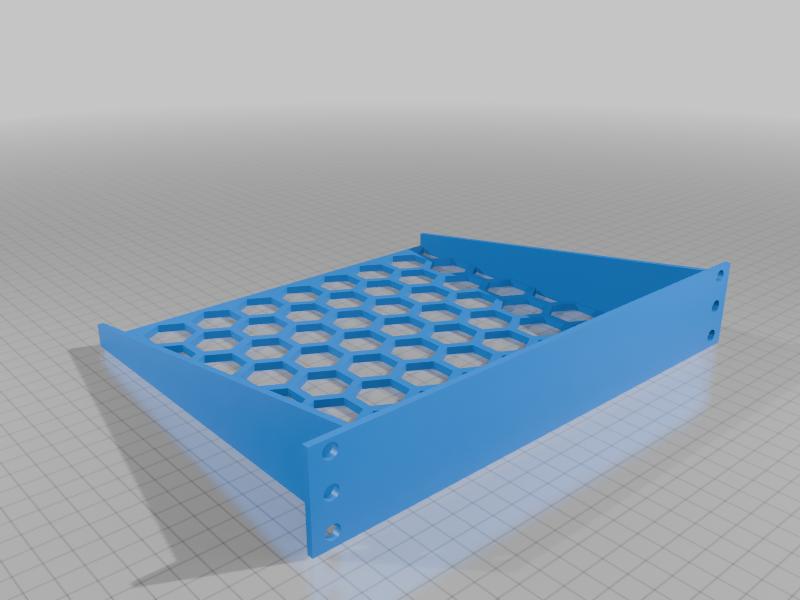 👽 1U/2U Floors for 10" Racks・Free 3D File for ・Cults