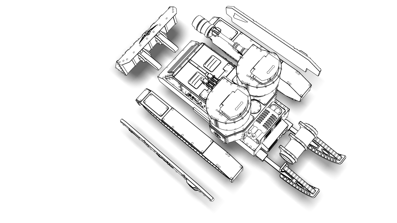 🪖 Light tank twin turret "Nibelung - MK-II" (Siegfried)・Free STL File ...