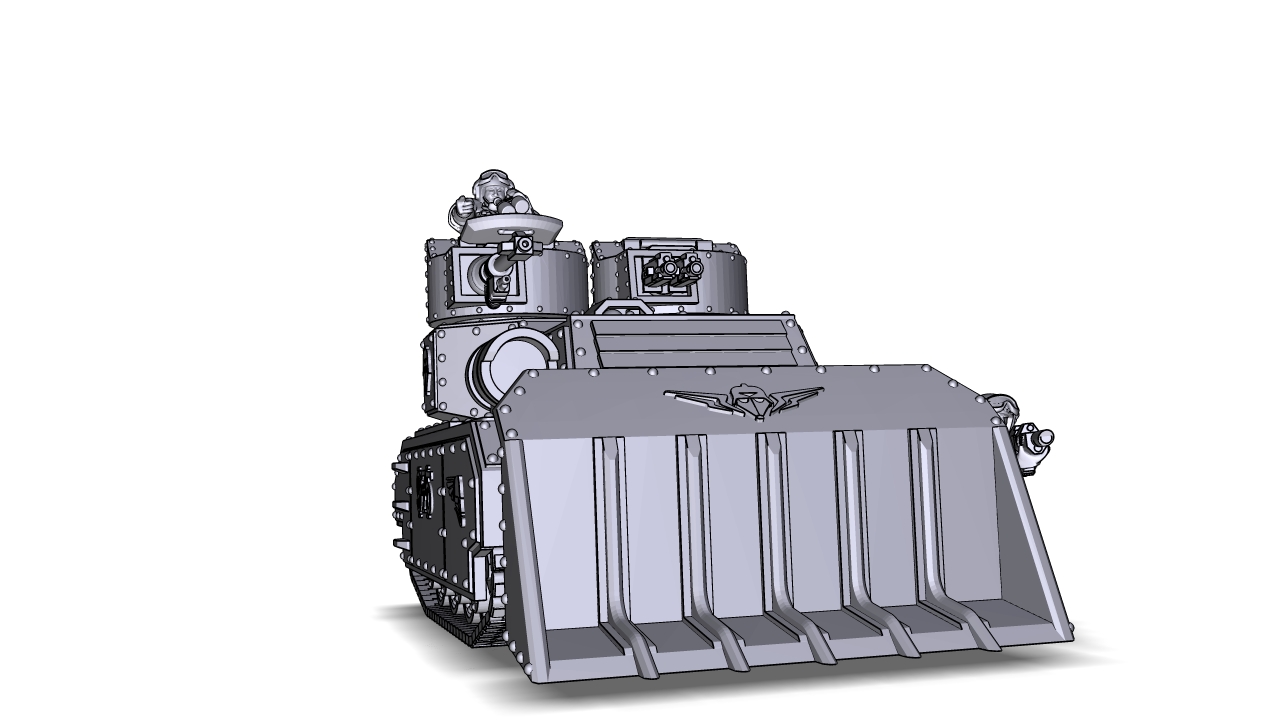 🪖 Light tank twin turret "Nibelung - MK-II" (Siegfried)・Free STL File ...