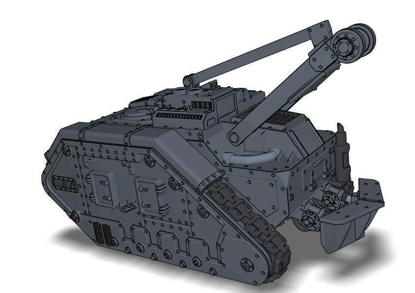 🪖 Centaur Mark I "Hiron" (recovery tank)・Free STL File for ・Cults