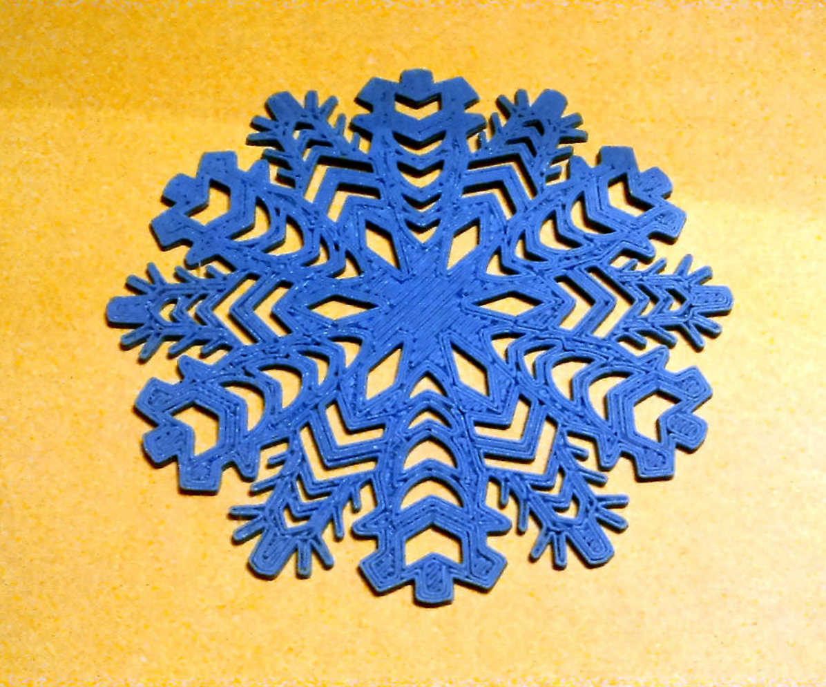 Free STL file Snowflakes. 🏠 ・3D printable design to download・Cults
