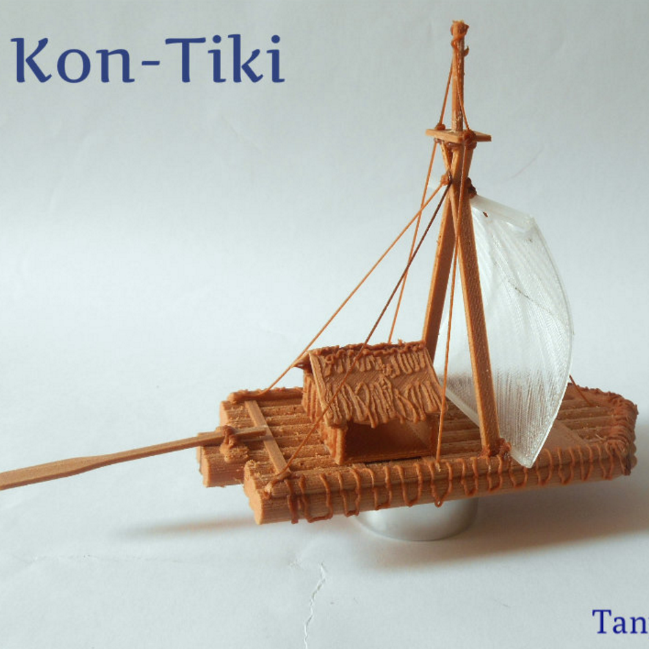 Free STL file Kon-Tiki 🎲 ・3D print design to download・Cults