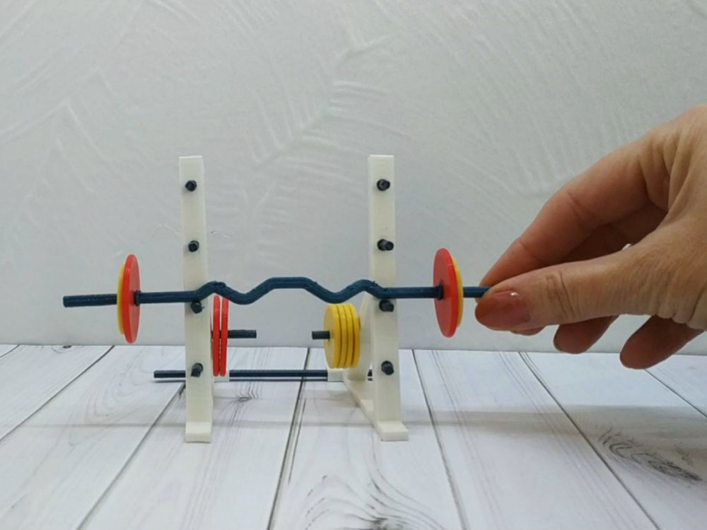 ⚽ 3d Printed Tiny Gym・Free STL File for ・Cults