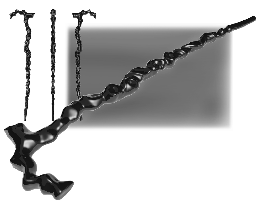 Fichier 3D gratuit Canne de l'empereur Palpatine 🎲 ・Objet pour ...