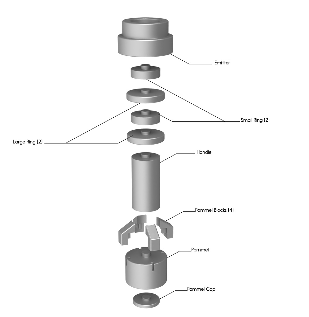 Free 3D file LEGO Lightsaber 🎲 ・3D print design to download・Cults