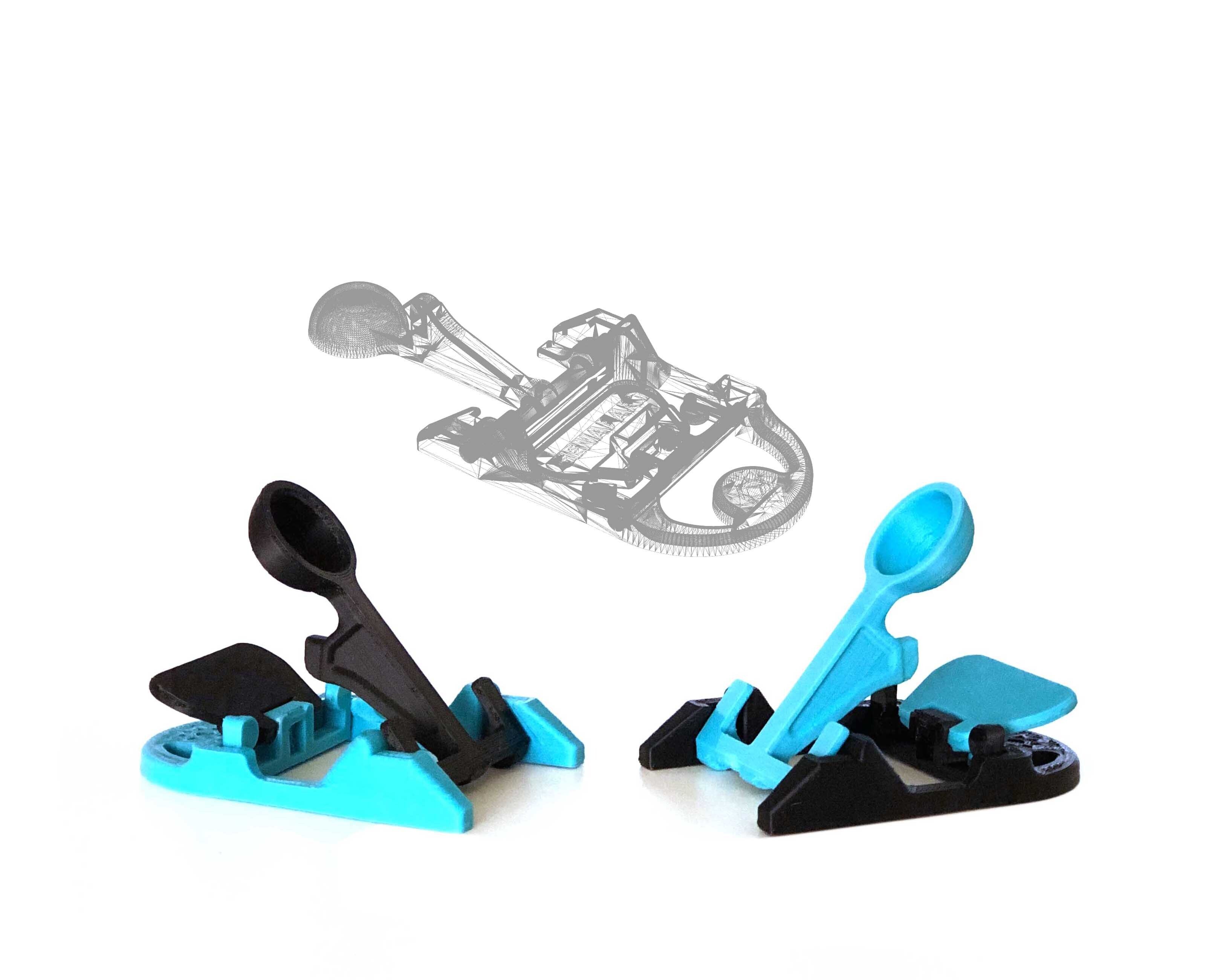 🎨 Fully assembled catapult with 2 colors printable possibilities・Free ...