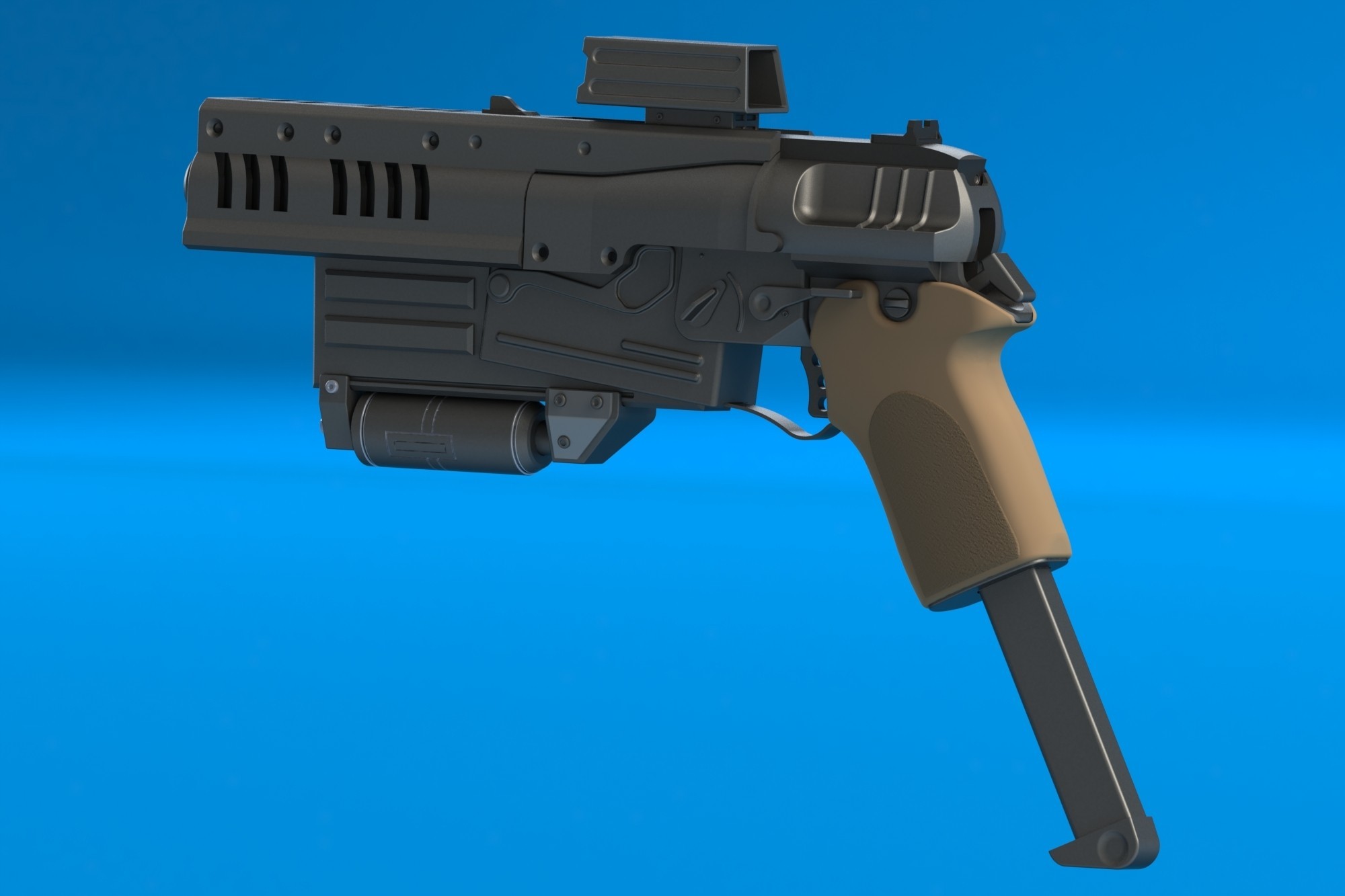 🔫 Fallout 4 - 10mm Pistol・Free 3D File for 3D printing・Cults