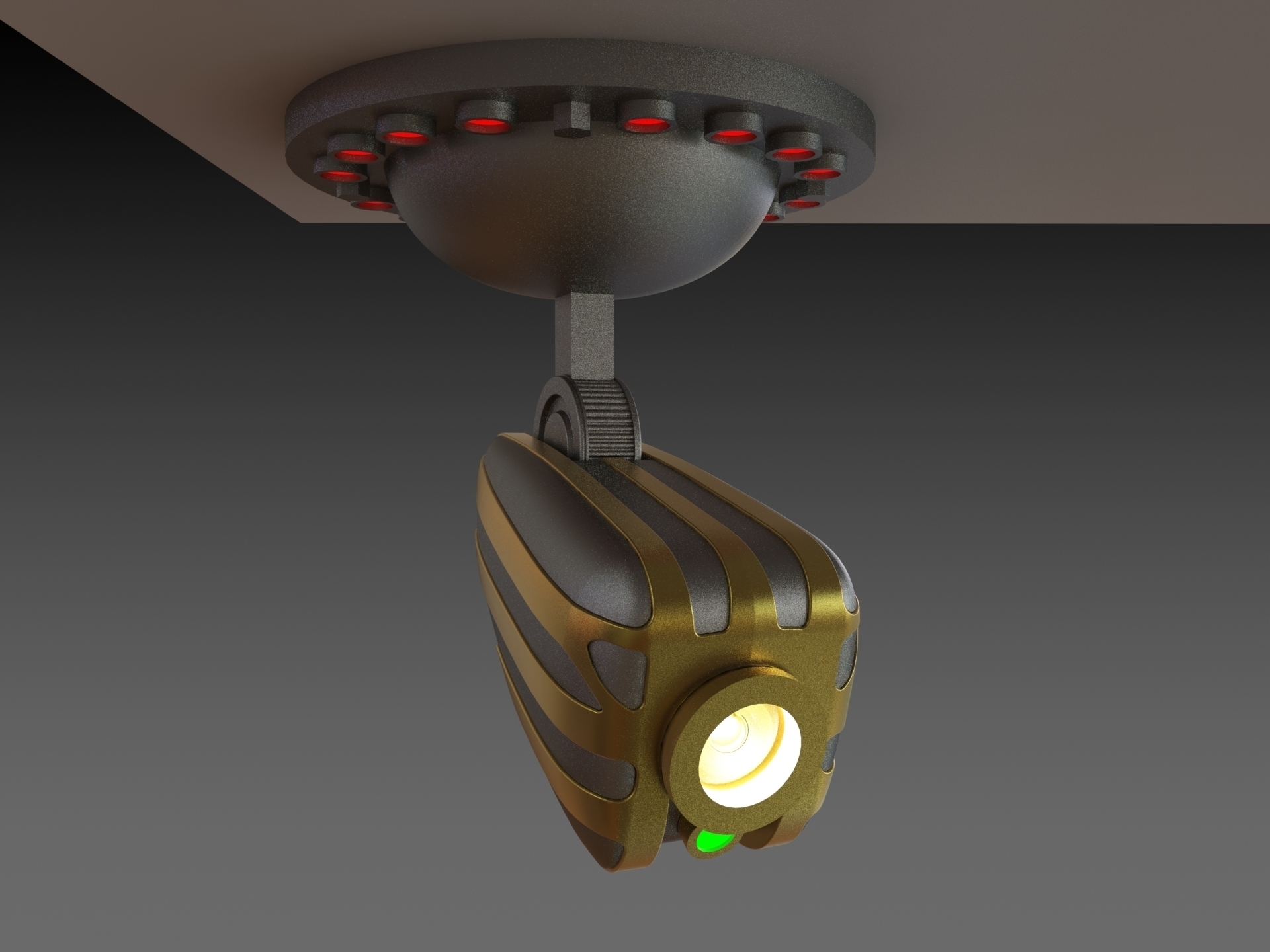 3D file Bioshock - Security Wall Camera 📷 ・3D printing template to ...