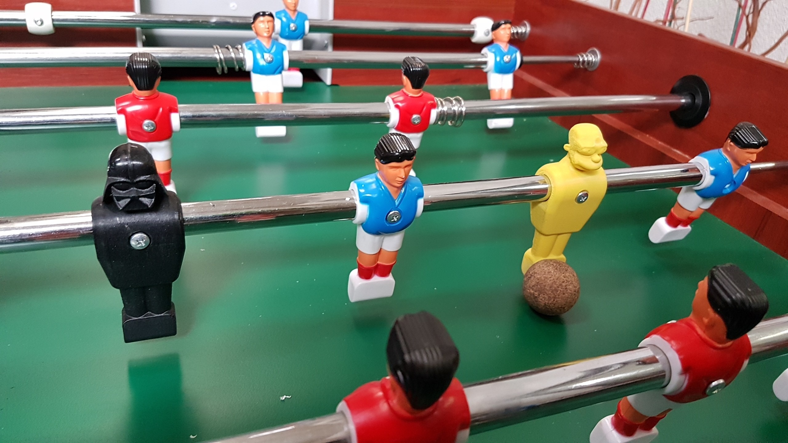 STL file HOMER SIMPSON FOOSBALL TABLE 🦸 ・3D print design to download・Cults