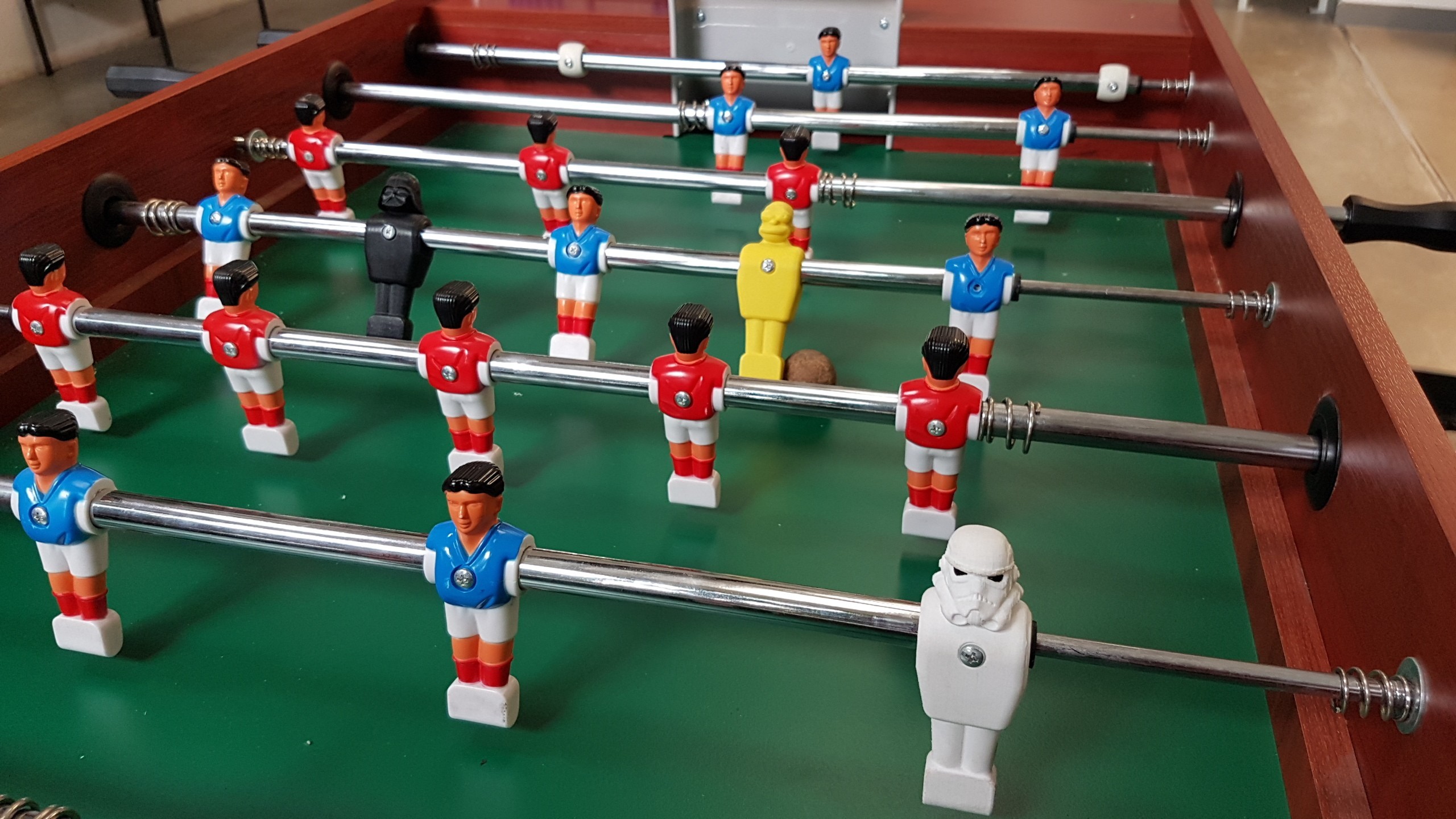 STL file HOMER SIMPSON FOOSBALL TABLE 🦸 ・3D print design to download・Cults