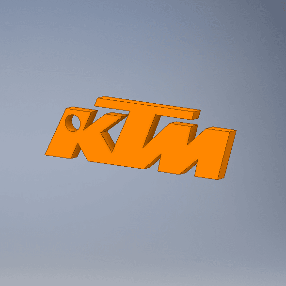 Free STL file KTM motorcycle key holder 🏍️ ・3D printer design to ...