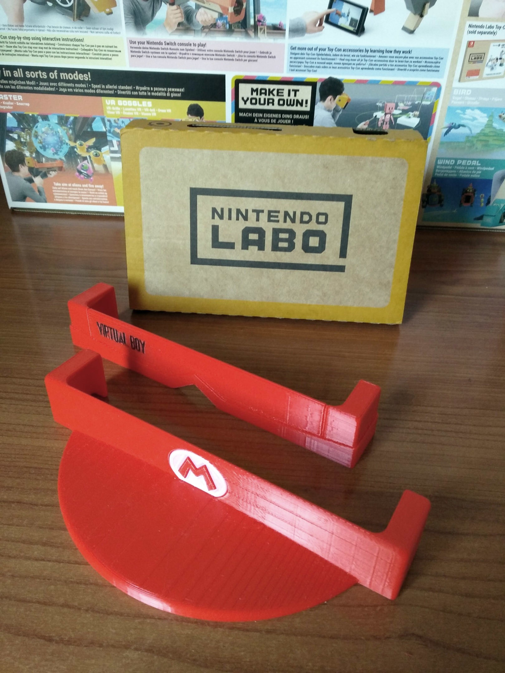 STL file Nintendo labo vr-kit customization pack 🎩 ・Template to ...