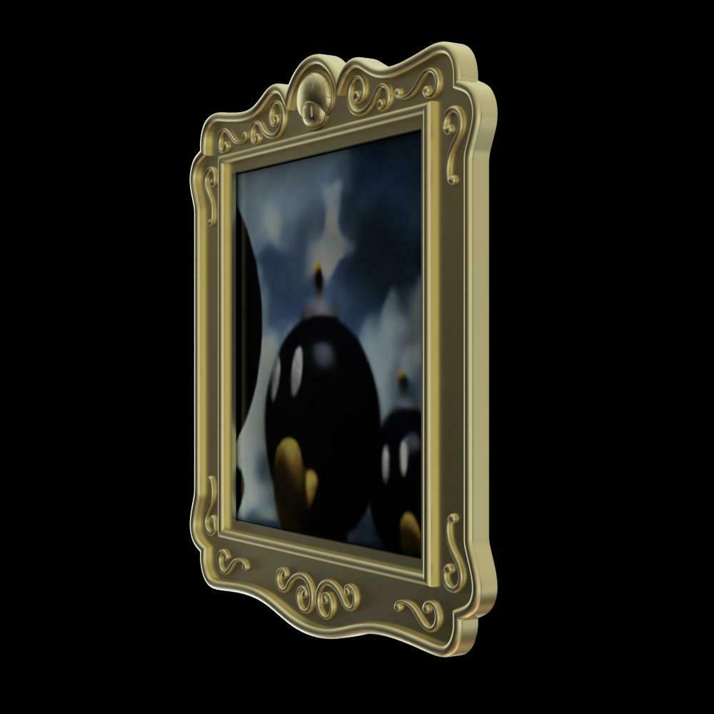 🖼️ Frame Super Mario world Park・ 3D File for ・Cults