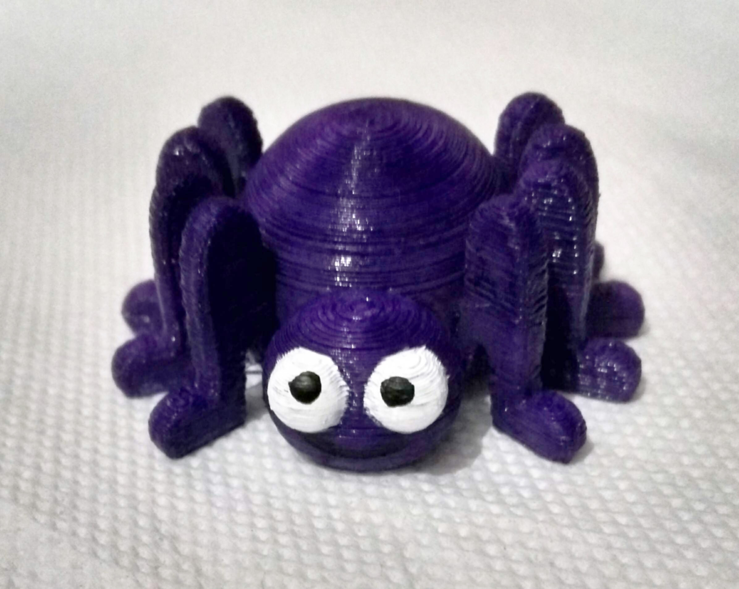 🤏 Small spider・Free STL File for ・Cults
