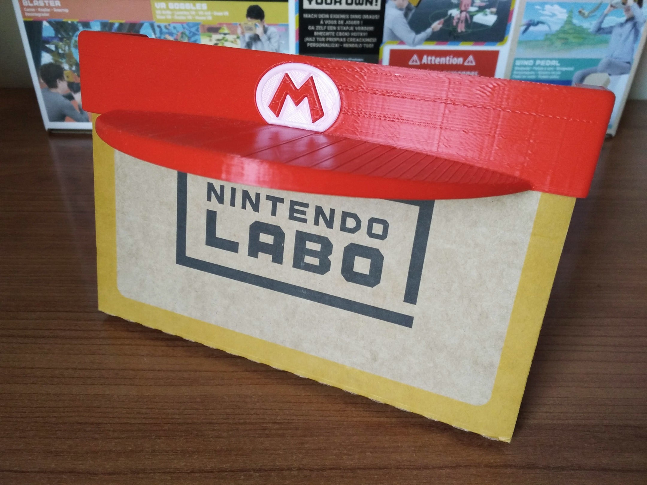 STL file Nintendo labo vr-kit customization pack 🎩 ・Template to ...