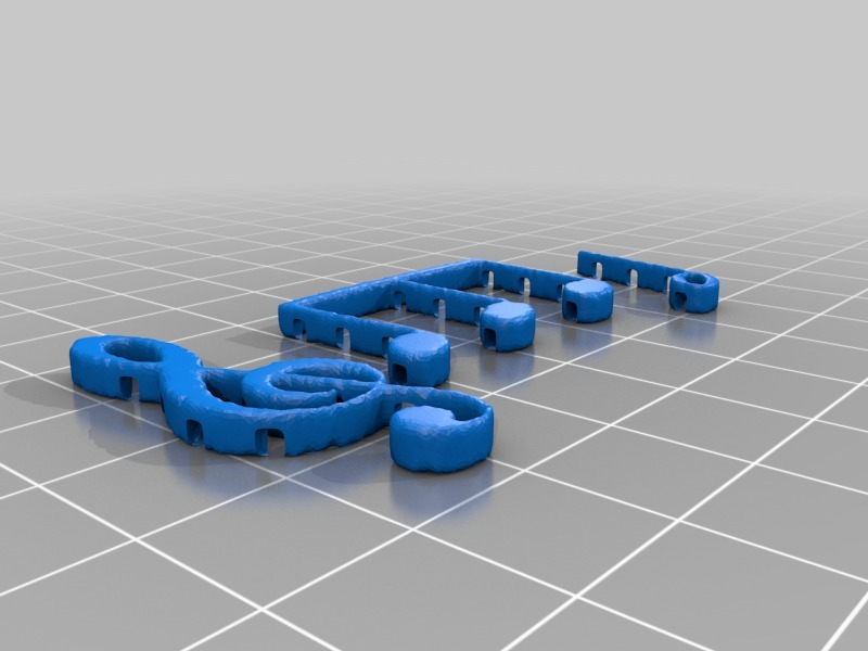 Free 3D file Music pendant 🎵 ・3D printer model to download・Cults
