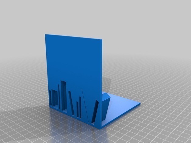Free STL file Stack shaped Book End 📚・Design to download and 3D print・Cults
