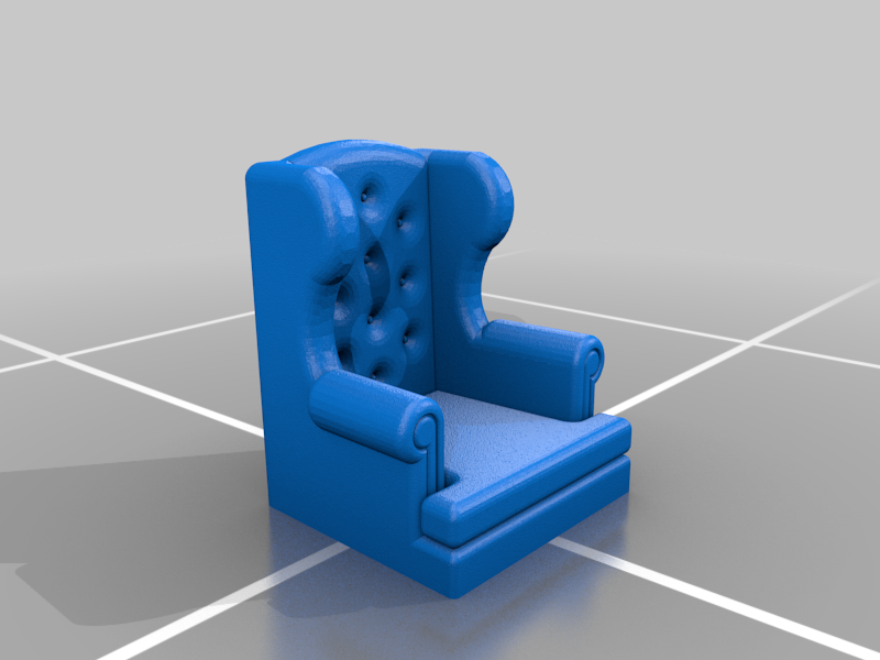 🪶 Wing Chair・Free STL File for ・Cults