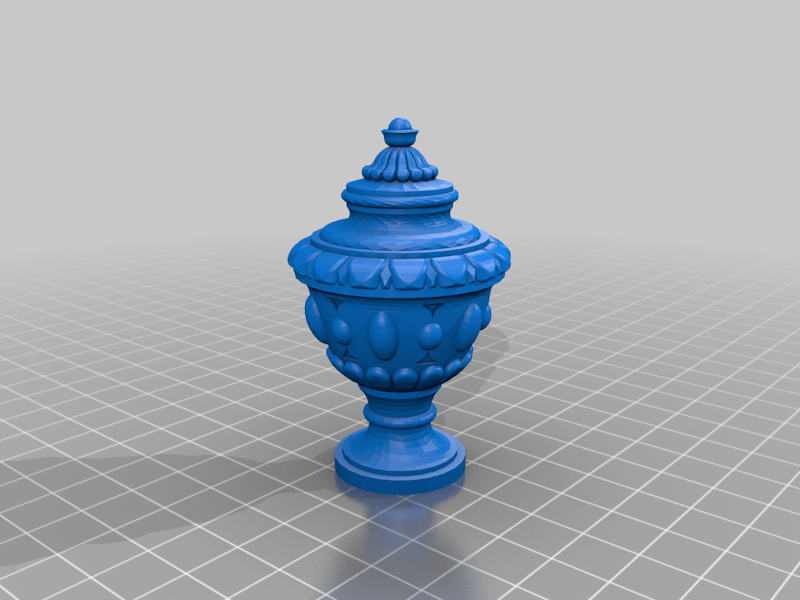 🏛️ Six Classical Urns・Free STL File for ・Cults