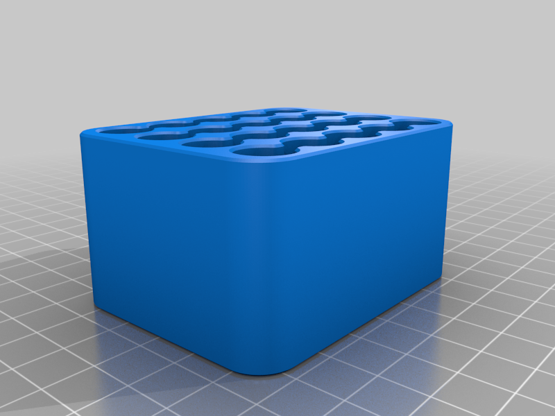 🔋 Simple Stacking Battery Holder AA/AAA・Free STL File for 3D printing・Cults