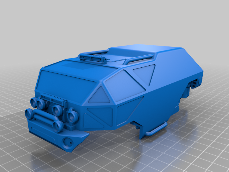 Free STL file Lost in Space Chariot(netflix) /MINI-Z 4x4 Body/(fan art ...