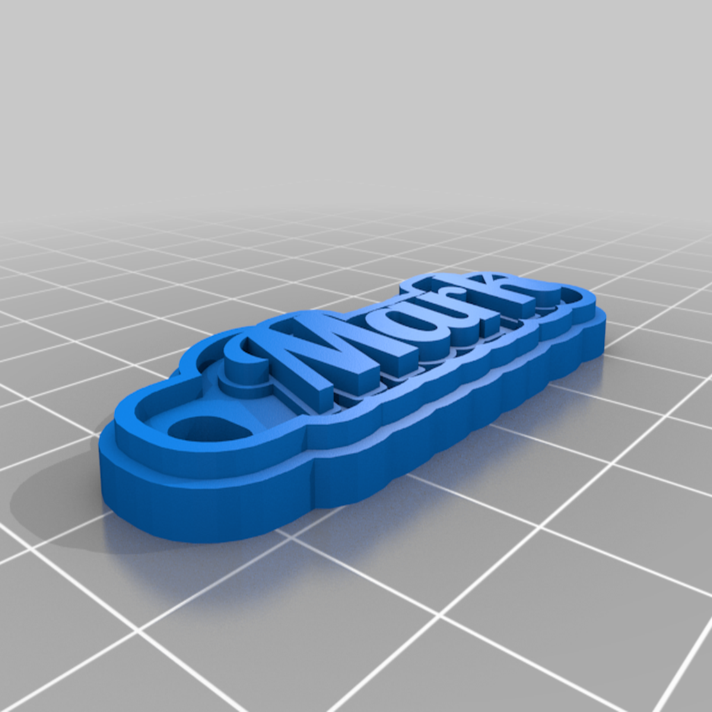Free STL file Mark 🔑・Model to download and 3D print・Cults