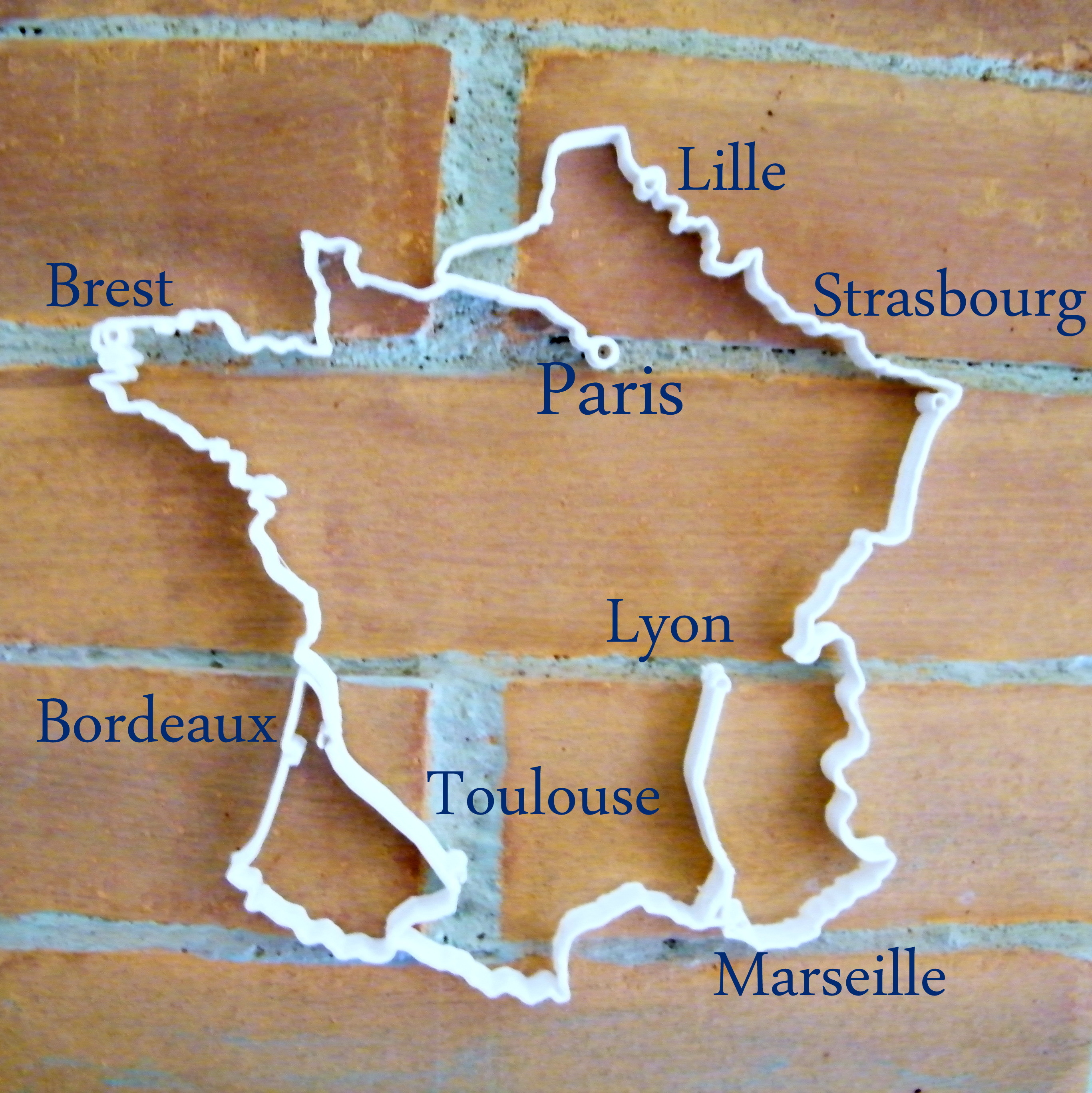 STL file French map 🗺️ ・3D printer design to download・Cults