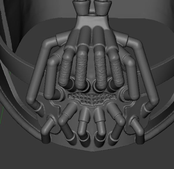 3D file Mask of Bane 😷 ・3D print object to download・Cults