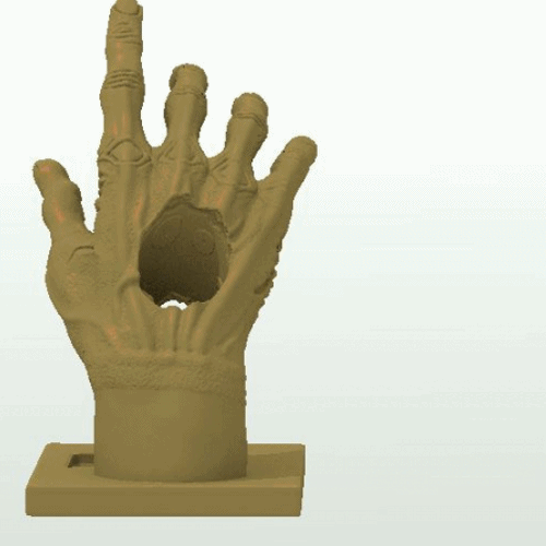 Archivo STL mano zombie 🧟 ・Objeto para impresora 3D para descargar・Cults