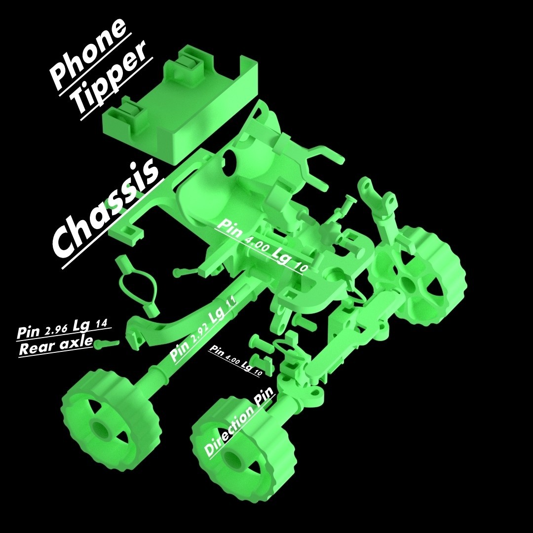 3D file Car Phone Holder 🚗 ・3D printable model to download・Cults