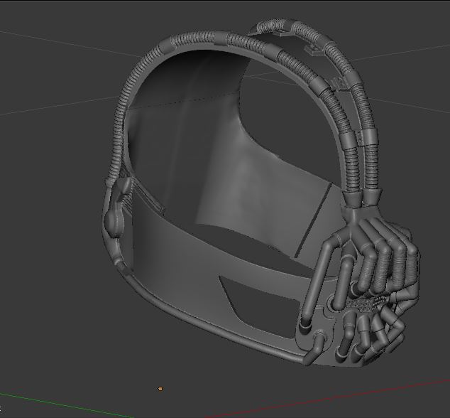 3D file Mask of Bane 😷 ・3D print object to download・Cults