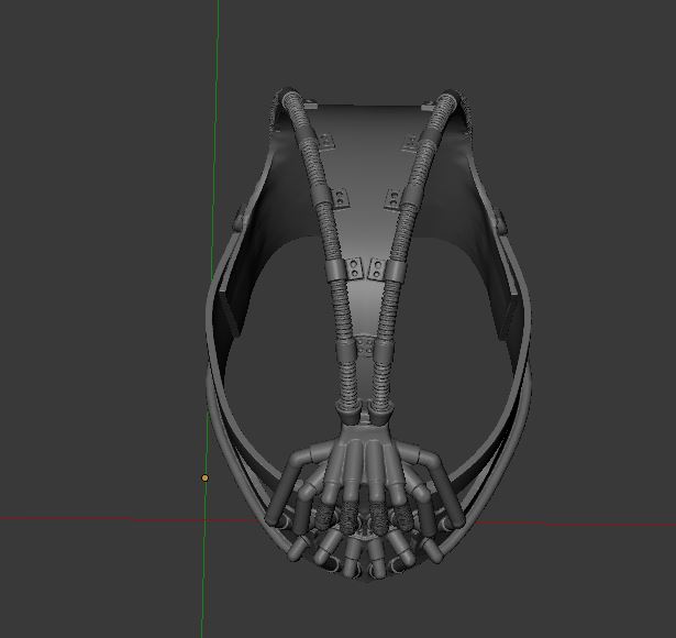 3D file Mask of Bane 😷 ・3D print object to download・Cults