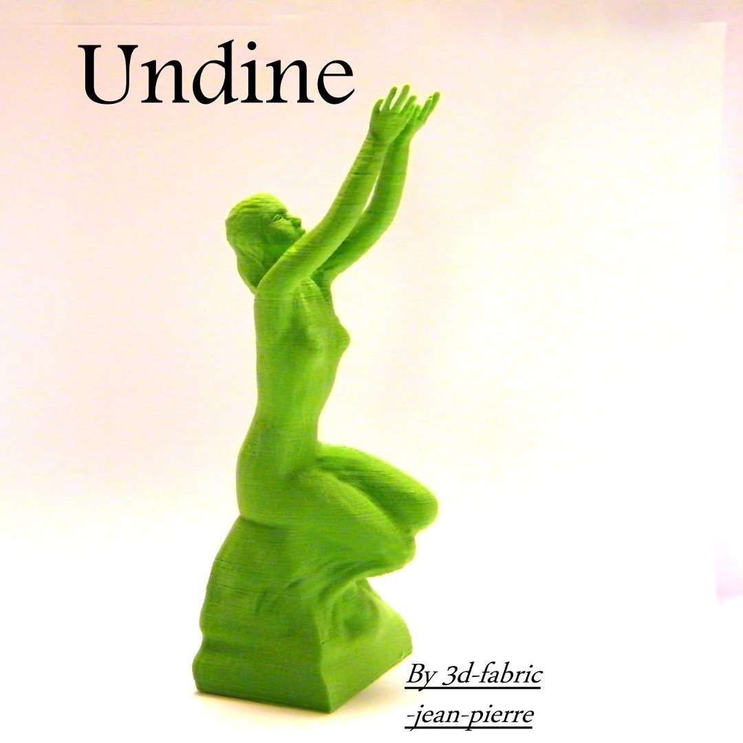 STL file undine 🎨 (OBJ)・3D printer model to download・Cults