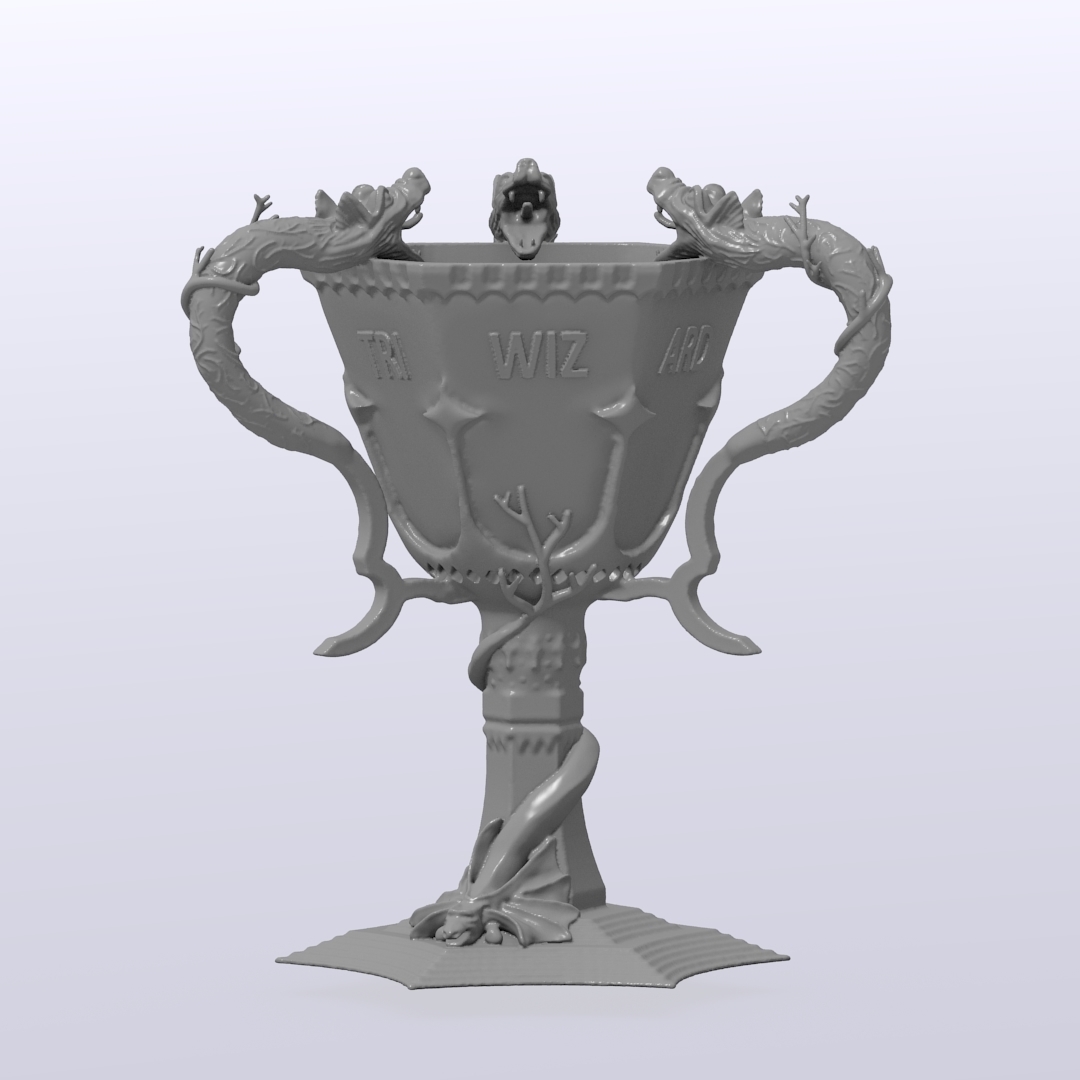 STL file The triwizard cup 🐉 (OBJ)・3D printing model to download・Cults
