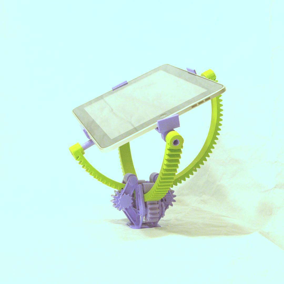 3D printing Armillary Tablet Holder • made with RepRap prusa I3 ...
