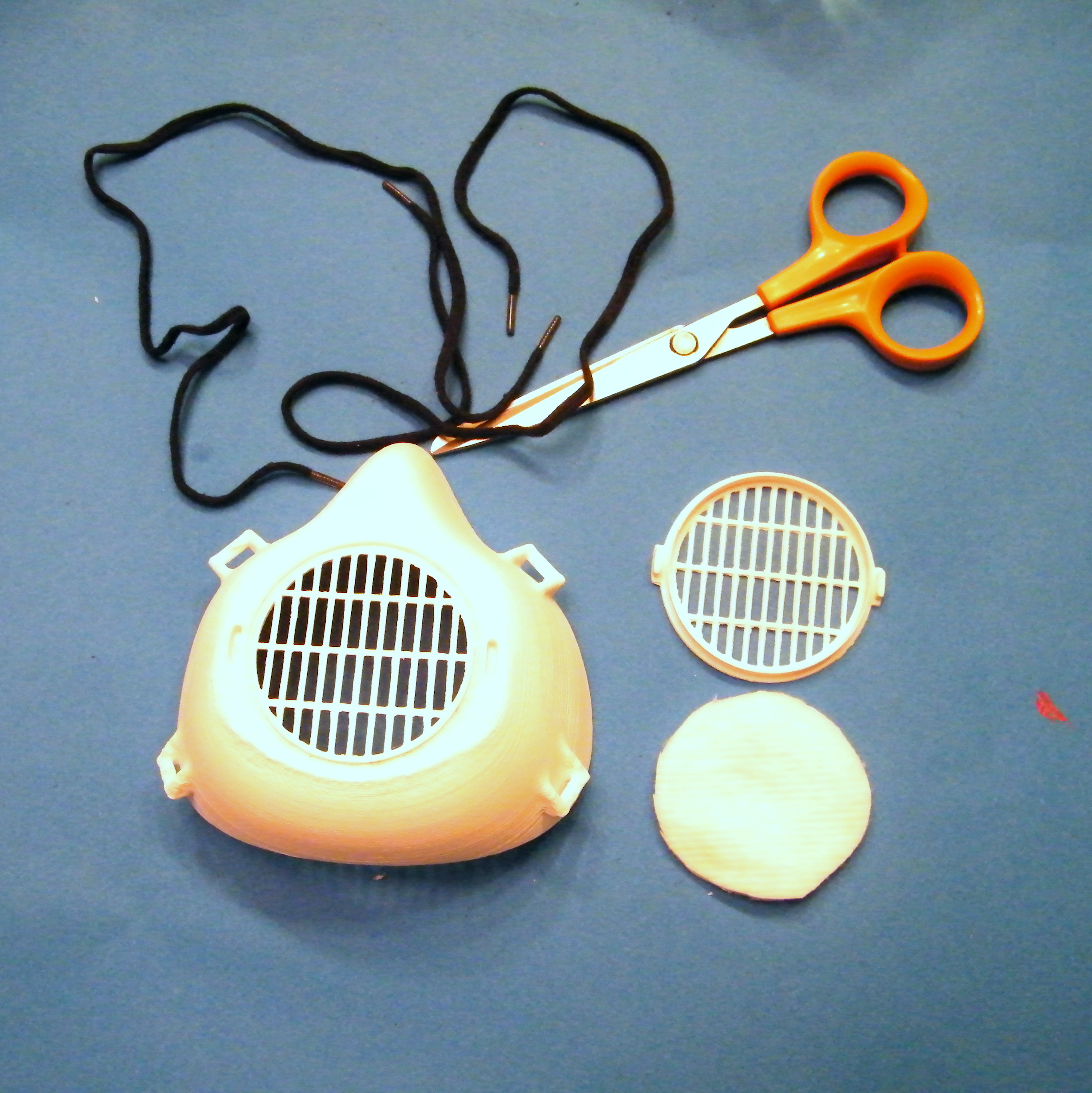 3D printed Protective breathing mask • made with reprap・Cults