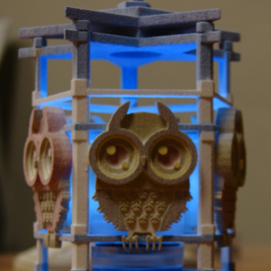 STL file Owl night light 🦉 ・3D printing template to download・Cults