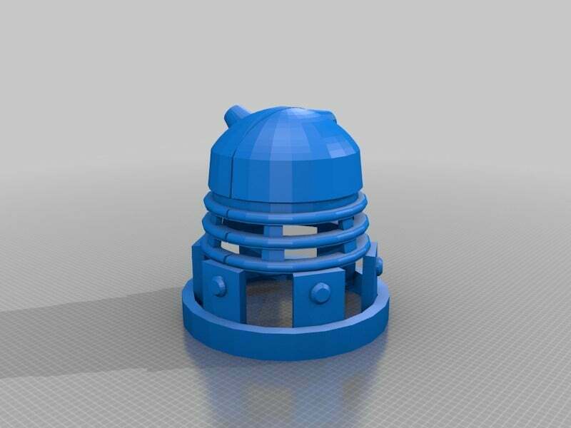 ♟️ Custom half chess board and side casing- with half dalek・Free STL ...