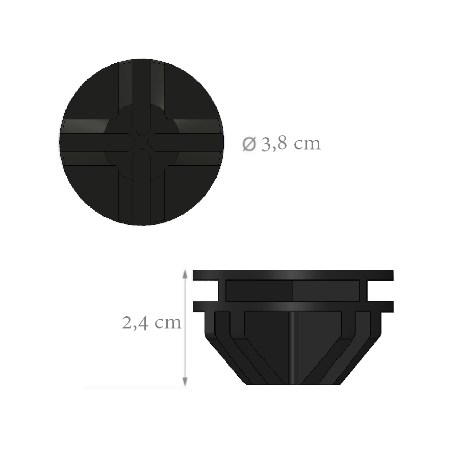 STL file Cube corner fitting 🍽️ ・3D printing model to download・Cults