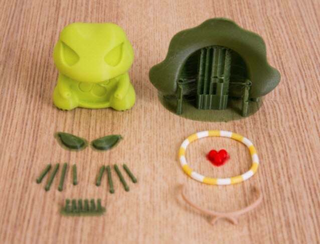 Free STL file Travel Frog with Hat --V2 / 旅行青蛙 及 旅行青蛙帽子 --V2 🐸 ・Object ...