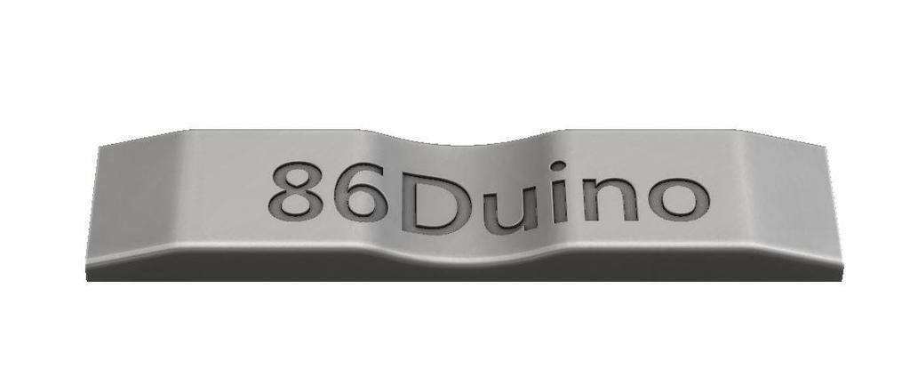 Free STL file 86Duino Polish plate for MADWORKS 💅・3D printing idea to download・Cults